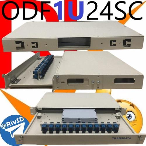 Jual OTB/Optical Terminal Box 24 Core 1U Patch Panel Rack Mount Fiber ...