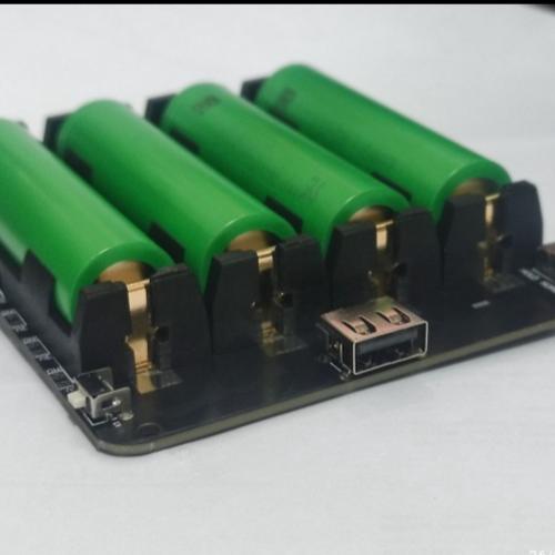 Jual Battery Shield Charger 4x 18650 PSU 5v 3.3v Raspberry PI ESP32 ...