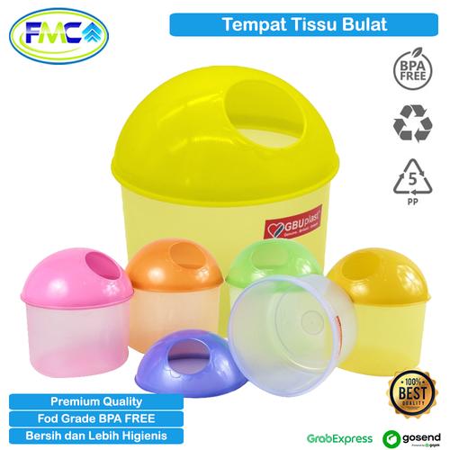 Jual Tempat Tissue Bulat Kotak Tissu Box Wadah Tisu Roll Gulung Praktis ...