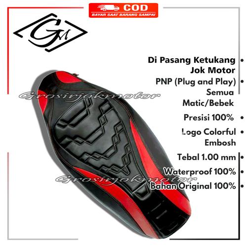 Jual KULIT JOK MOTOR PYRAMID STAPLES-SCOOPY/VARIO/BEAT/NMAX/PCX/AEROX ...