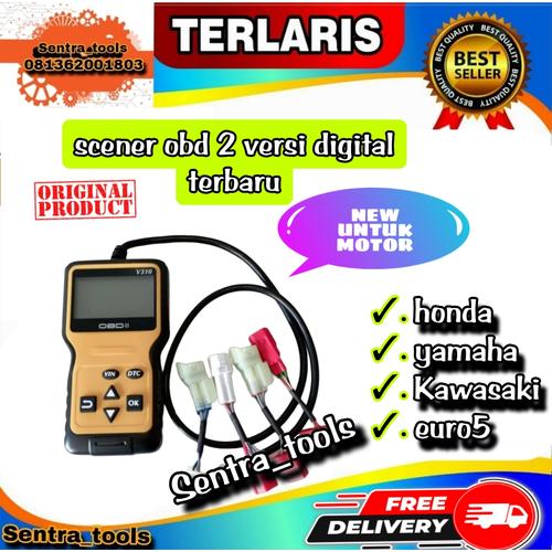 Jual Scener Motor Yamaha/Honda/Kawasaki OBD II Untuk Motor OBD II - Kab ...