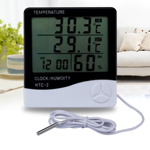 Promo HTC-2 Thermometer Hygrometer TERL4RIS / Alat Pengukur Suhu ...