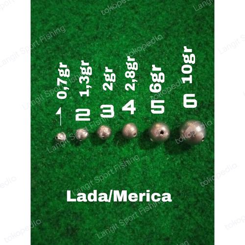 Jual Timah / timbel / pemberat pancing lada/merica harga setengah kilo ...