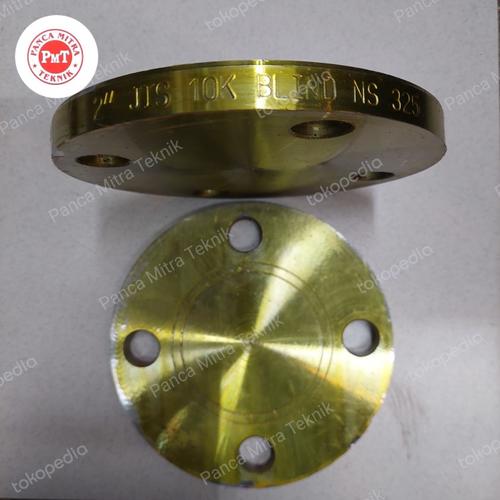 Jual Blind Flange 3/4" inch Carbon Steel JIS 10K / Flange Besi Buta ...
