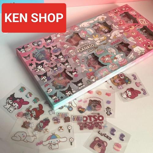 Jual Stiker Nono Sanrio isi 200 lembar / Kuromi / Melody / Cinnamorrol ...