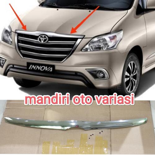 Jual Lis kap mesin model ganti Grand innova 2012-2015 hood molding ...