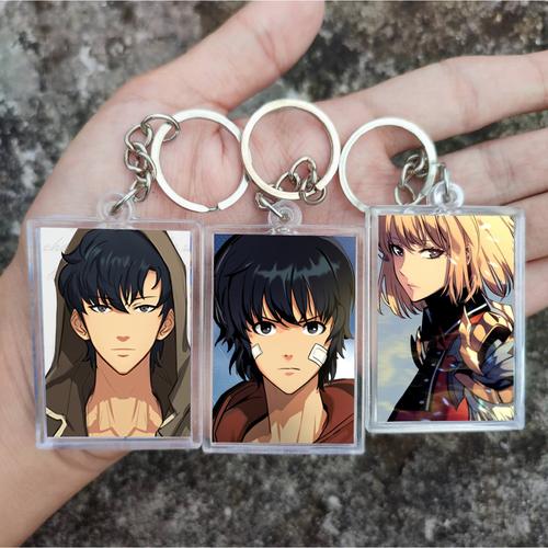 Jual Gantungan Kunci Anime Solo Leveling - Keychain Sung Jin-Woo Cha ...