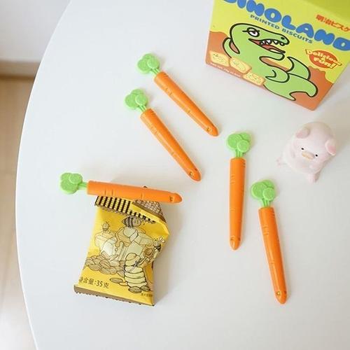 Jual Klip Penjepit Kemasan Makanan Penyegel Plastik Snack Bentuk Wortel ...