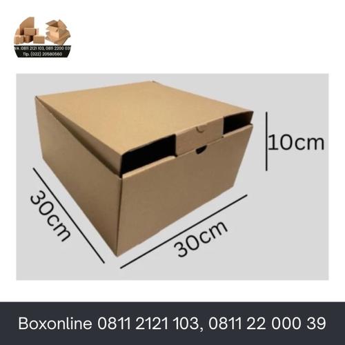 Jual 30x30x10 cm dus diecut packaging kemasan kardus karton kotak ...