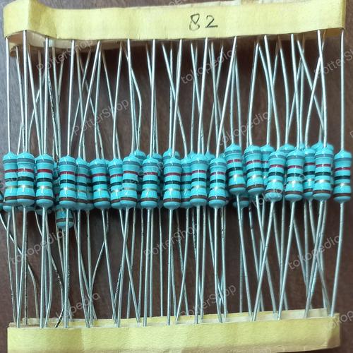 Jual Resistor 82R 82 ohm 1/2w 0.5w 1% Taiwan - Kota Bekasi - PotterShop ...