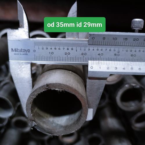 Jual pipa besi seamless od 35mm id 29mm tebal 3mm panjang 35cm - 120cm ...