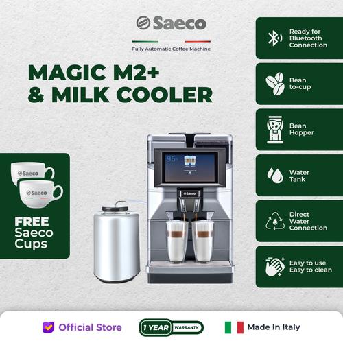 Promo Saeco Magic M2 PLUS Coffee Maker with Water Connection & MILK ...