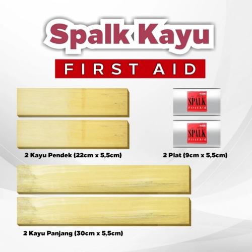 Jual Spalk kayu first aid, spalk bidai onemed, set spalk - Jakarta ...