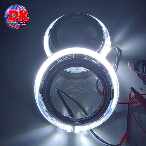 Promo Shroud lampu projector biled 3 inchi model Apollo bulat ring ...