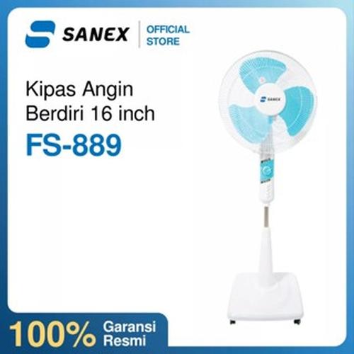 Jual Sanex Stand Fan Kipas Angin Berdiri Sanex Fs-884/889 16 Inch Roda Osfa - FS-884 - Jakarta ...