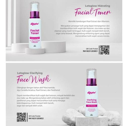 Promo paling dicari letsglow skincare paket whitening bpom lets glow ...