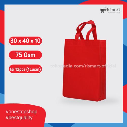 Jual Tas Spunbond Polos Box 30x40x10 Lusinan - Jakarta Barat ...