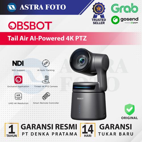 Promo OBSBOT Tail Air AI-Powered 4K PTZ Streaming Camera Cicil 0% 3x ...