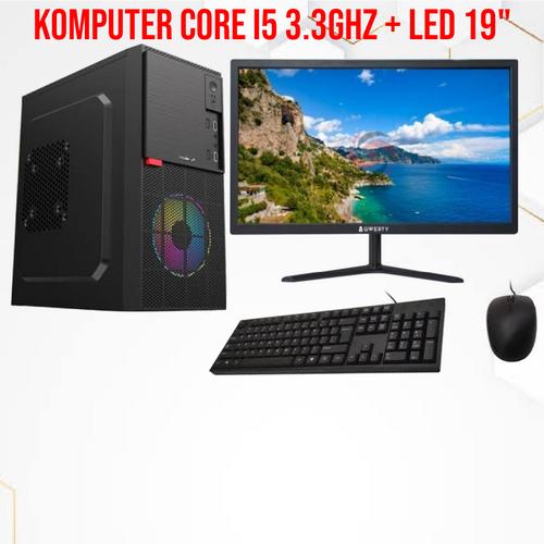 Jual Full Set Core i5 - Led 19" - 16gb Ram - 500gb ssd Pc Rakitan Komputer - 4gb / hdd 500gb ...