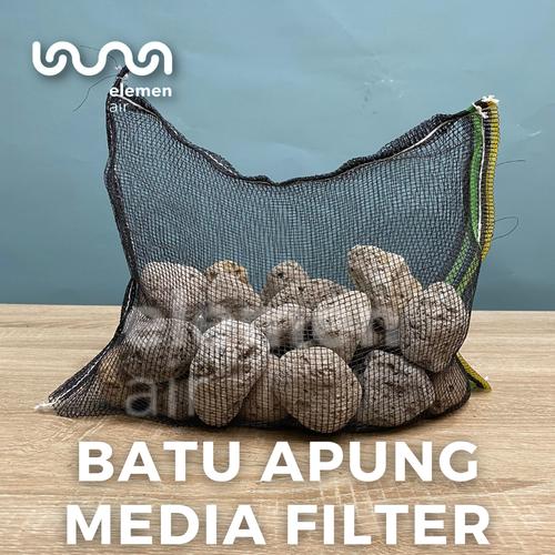 Jual Batu Apung Batu Resap Batu Filter Media Filter Kolam 1,2 kg ...