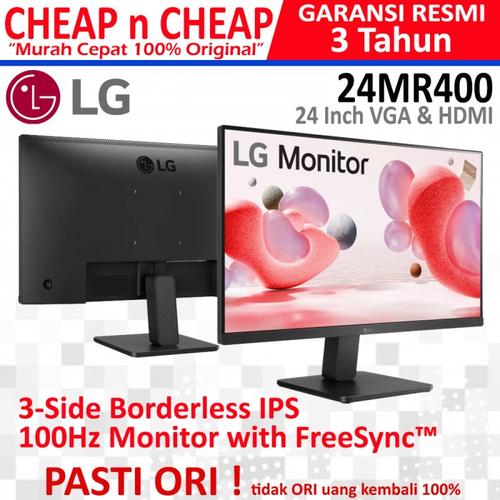Jual LG 24MR400 IPS HDMI VGA - Monitor 24 Inch - 22inch 22MR410 - Kota ...
