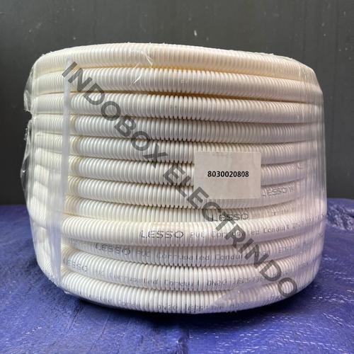 Jual Flexible Conduit LESSO 25MM Selang PVC 50 METER - PUTIH KABEL ...