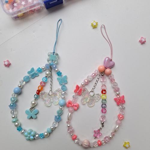 Jual STRAP PHONE MANIK CUSTOM NAMA - Biru - Kab. Bekasi - Iriscraft ...