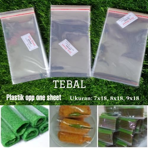 Jual Plastik opp risoles / dadar gulung / one sheet lembaran isi ...