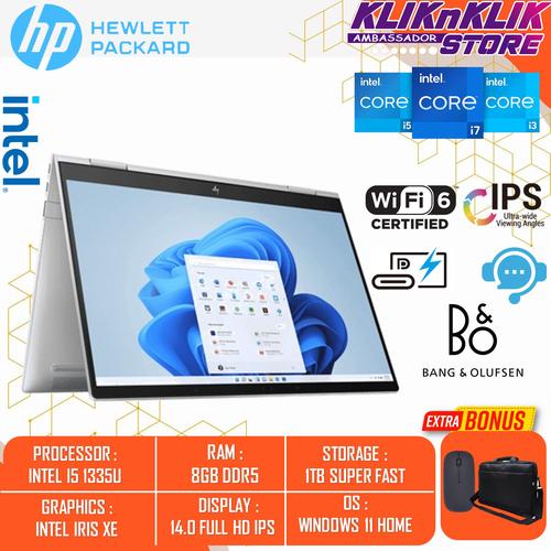 Jual Laptop HP Envy X360 Intel i5 1335U 8GB 1TB SSD 14 FHD Intel Iris ...