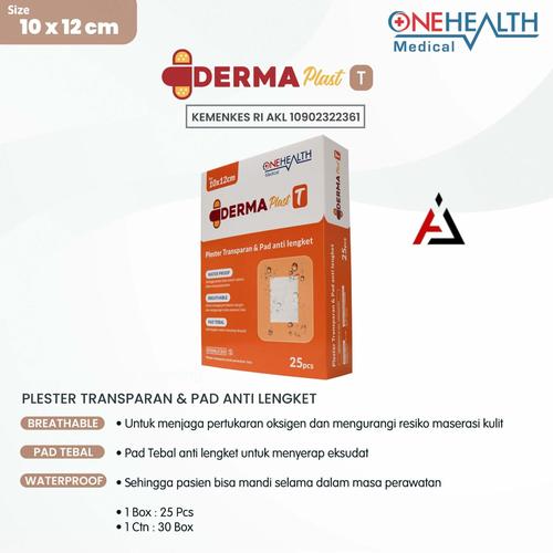 Jual Dermaplast T 10 x 12cm Onehealth 1 Pcs / Plester Luka Anti Air ...