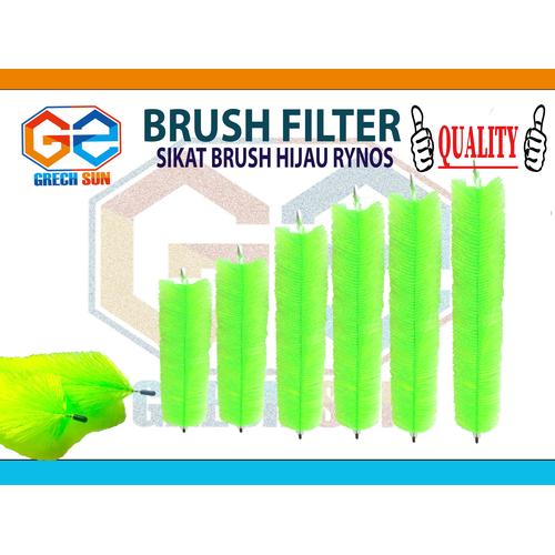 Jual SIKAT BRUSH RYNOS MEDIA FILTER KOLAM BRUSH HIJAU AWET ANTI KARAT ...