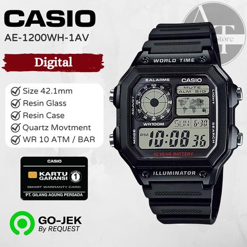 Jual CASIO AE-1200WH-1AV AE1200WH-1AV White Dial ORIGINAL Garansi Resmi - Jakarta Selatan ...