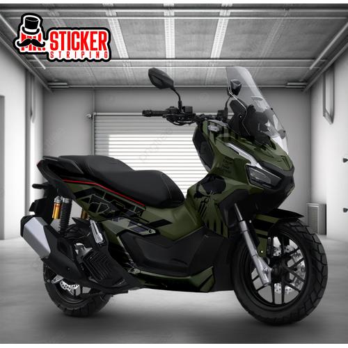 Jual decal honda ADV 160 ADV 150 full body custom sticker motif ...