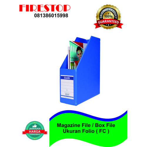 Jual Magazine File / Box File BANTEX 4011 ukuran Folio - Hitam ...