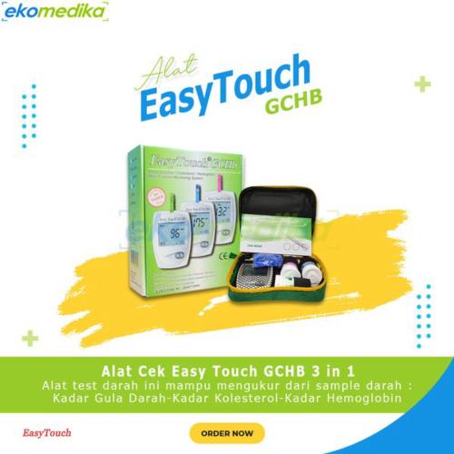 Jual Alat Easy Touch GCHb Cek Gula Darah Kolestrol Hemoglobin - Hb - Jakarta Barat - pelanseta ...