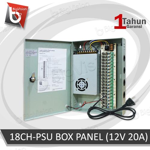 Jual POWER SUPPLY PSB-AN1205 12V 20 AMPERE CCTV BOX PANEL 20A ...