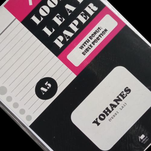 Jual Kitab Injil Yohanes (ORIGINAL SUPER LANGKA EDISI LOOSE LEAF ...
