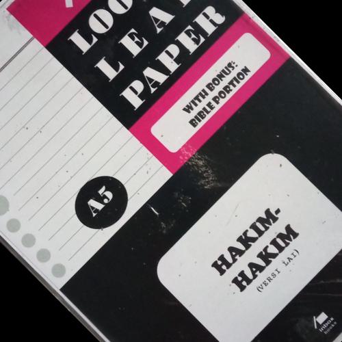 Jual Kitab Hakim-Hakim (ORIGINAL SUPER LANGKA EDISI LOOSE LEAF ...