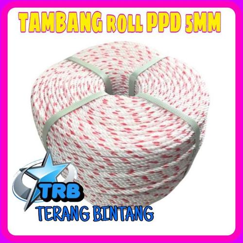 Jual RG TAMBANG PPD 5MM PANJANG 50METER/TALI TAMBANG TRUK/TALI ...