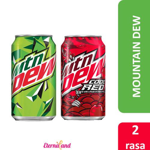 Promo Mountain Dew soft drink can - minuman soda import 1 dus - Code ...