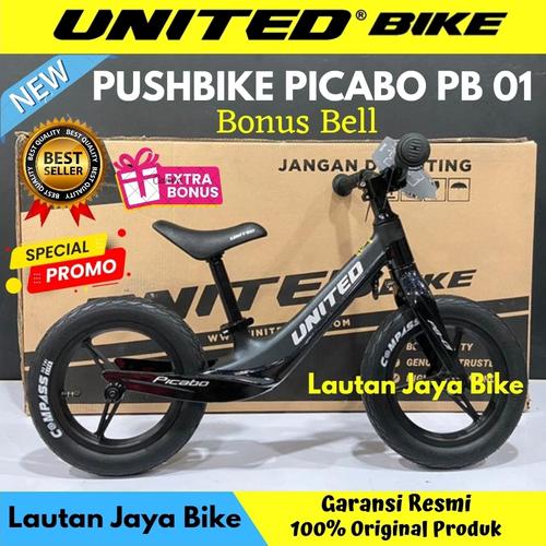 Promo Pushbike United Picabo 12 New Magnesium Frame Racing Whell Push ...