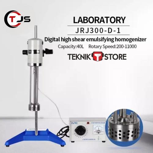 Jual JRJ300-l Solid liquid powder homogenizer emulsification high-speed ...