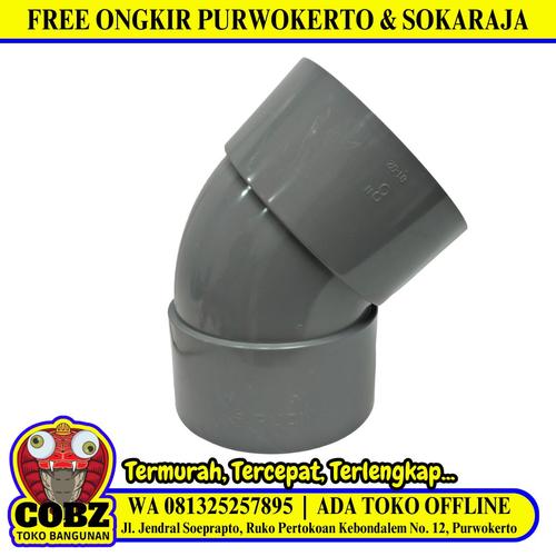 Jual 8 IN / RUCIKA D-45L Elbow Knee Keni 45 Derajat Fitting Pipa PVC - Kab. Banyumas - COBZ ...
