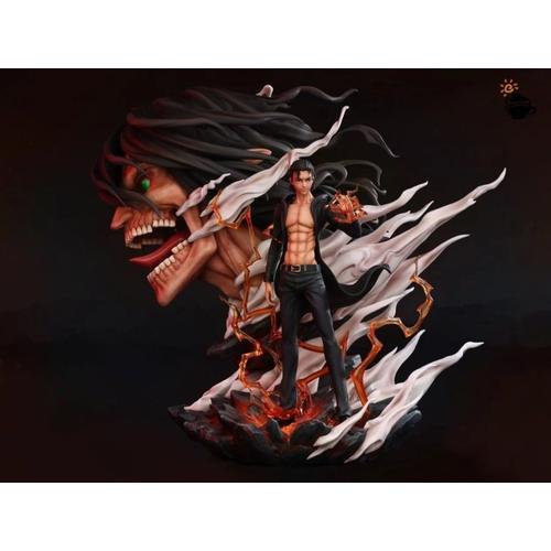 Jual Fat Cat Studio Eren Yeager Attack on Titan 1/4 FIGURE STATUE - DP ...