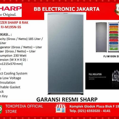 Jual SHARP Freezer 8 rak FJ-M195N-SS - Jakarta Pusat - Tirta cell88 ...