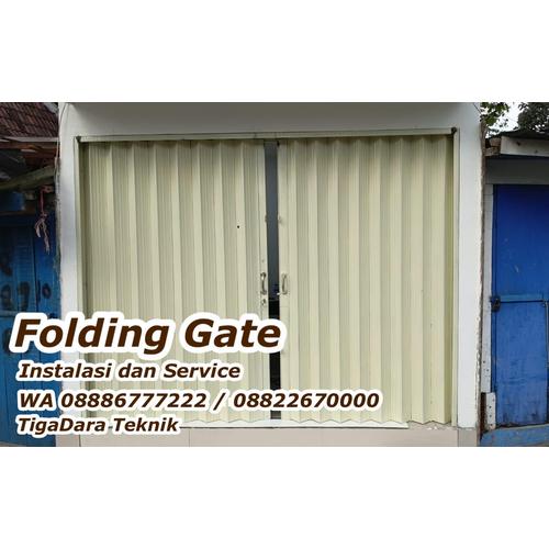 Jual Folding Gate / Pintu geser untuk warung,toko,ruko,gudang,garasi ...
