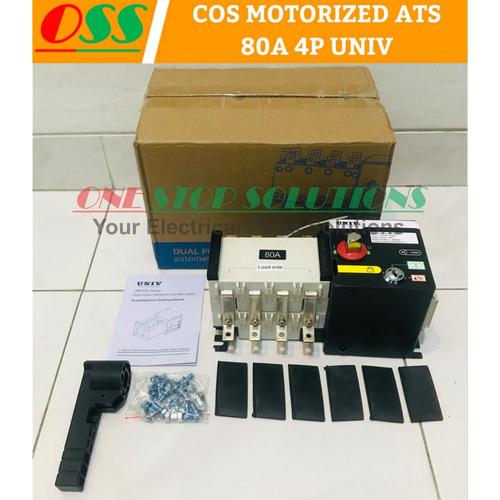 Jual COS MOTORIZED ATS 80A 4P ATS UNIV UNIV-80A UNTUK PANEL ATS AMF ...