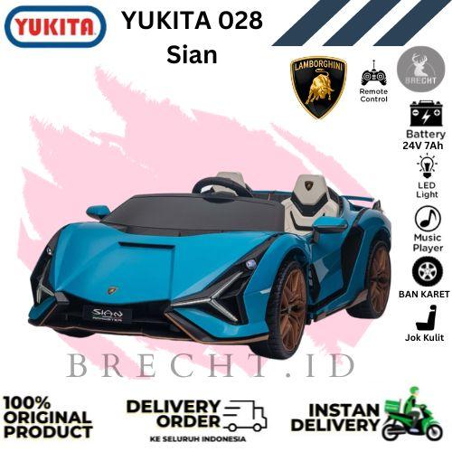 Jual Mainan Anak Mobil Aki Yukita 028 LAMBORGHINI SIAN LICENSED - Biru ...