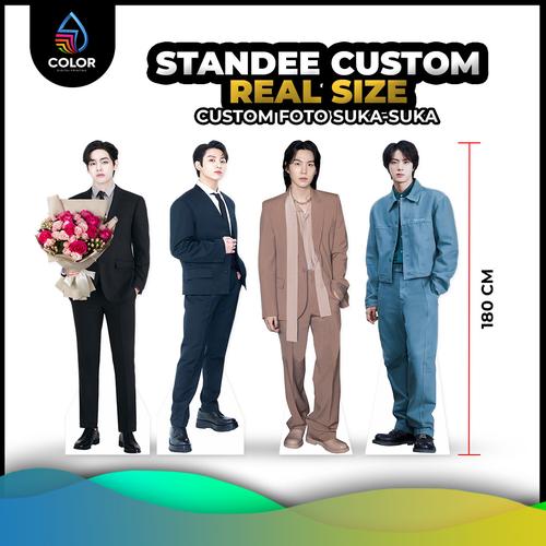 Jual Custom Standee Real Size / Stande KPOP / Human Stande Figure Besar ...