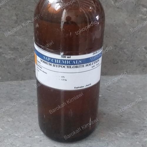 Jual Sodium hypochloride 12% Natrium hipoklorit NaOCl 500 ml - Kota ...